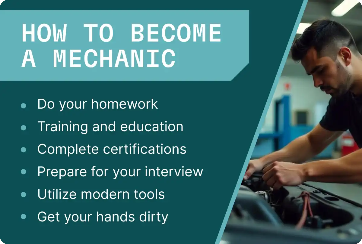 How To Become A Car Mechanic 6 Step Guide